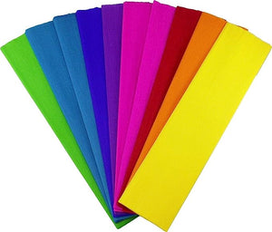 Papel Crespón colores surtidos